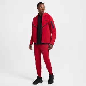 Nike Tech Fleece Jogger Pants - Red