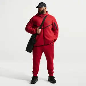 Nike Tech Fleece Jogger Pants - Red
