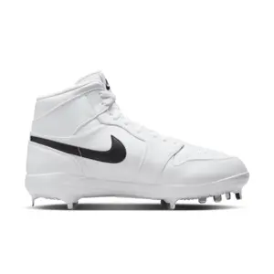 JORDAN 1 Retro Metal Baseball Cleats - White