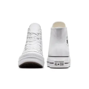 CONVERSE Chuck Taylor All Star Lift Platform Canvas Shoes - White