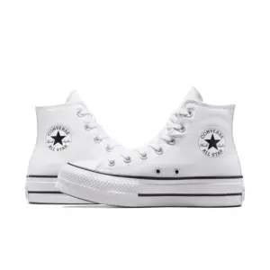 CONVERSE Chuck Taylor All Star Lift Platform Canvas Shoes - White