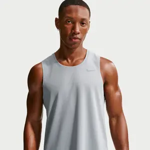 Nike Dri-fit Running Tank Top - Grey