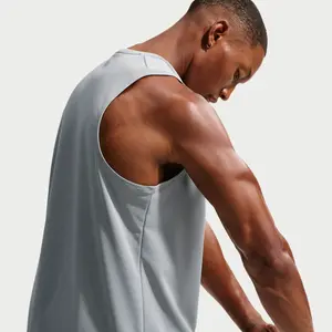 Nike Dri-fit Running Tank Top - Grey