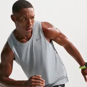 Nike Dri-fit Running Tank Top - Grey