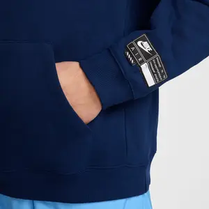 Nike Air Fleece Pullover Hoodie - Blue
