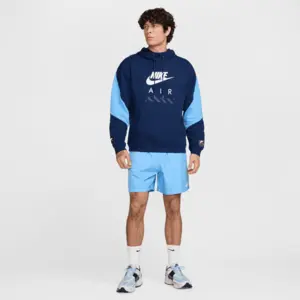 Nike Air Fleece Pullover Hoodie - Blue