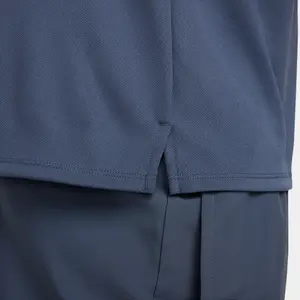 Nike Miler Dri-fit Uv Short-sleeve Running Top - Blue