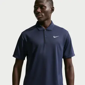 Nike Court Dri-fit Tennis Polo - Blue