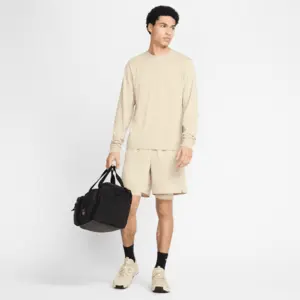 Nike Dri-fit Long-sleeve Versatile Top - Brown