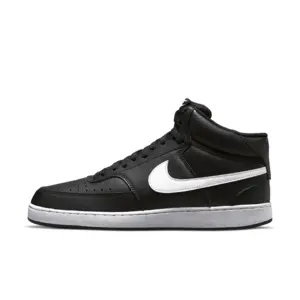 Nike Court Vision Mid Next Nature Sneakers - Black