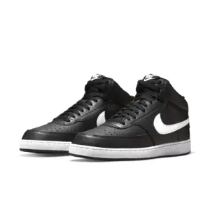 Nike Court Vision Mid Next Nature Sneakers - Black