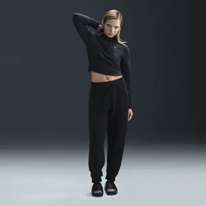 Nike Sportswear Phoenix Cozy Bouclé Knit Pants - Black
