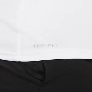 Nike Hydroguard Essential Dri-fit Uv Short Sleeve Top - White
