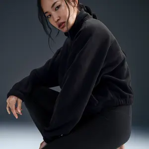 Nike One Therma-fit Oversized 1/2-zip Fleece Top