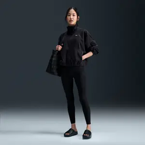 Nike One Therma-fit Oversized 1/2-zip Fleece Top