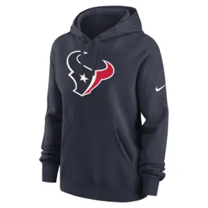 Nike Houston Texans Club Nfl Pullover Hoodie - Blue
