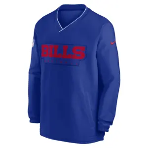 Nike Buffalo Bills Sideline Nfl Long-sleeve Windshirt - Blue