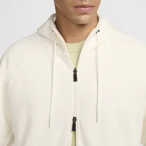 Nike Primary Fleece Dri-fit Uv Full-zip Performance Hoodie - Brown