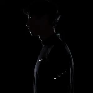 Nike Stride Dri-fit 1/2-zip Running Top - Black
