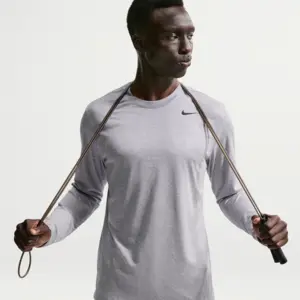 Nike Dri-fit Legend Long-sleeve Fitness Top - Grey