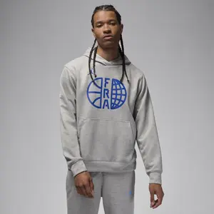 Nike France Practice Basketball Fleece Hoodie - Grey