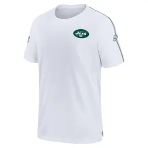 Nike New York Jets Sideline Coach Dri-fit Nfl Top - White