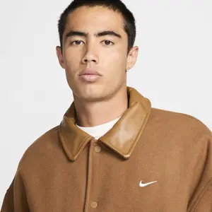 Nike Solo Swoosh Wool Varsity Jacket