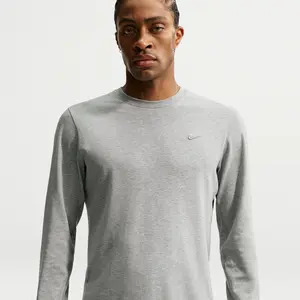 Nike Dri-FIT Long-Sleeve Top Grey