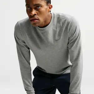 Nike Primary Dri-fit Long-sleeve Versatile Top - Grey