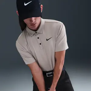 Nike Tour Dri-fit Heathered Golf Polo