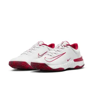 Nike Alpha Huarache Elite 4 Turf Softball Shoes - White