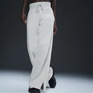Nike Sportswear Phoenix Fleece High-waisted Wide-leg Sweatpants - Brown