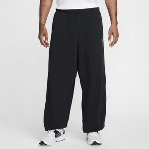 Nike Club Fleece Oversized French Terry Pants - Black