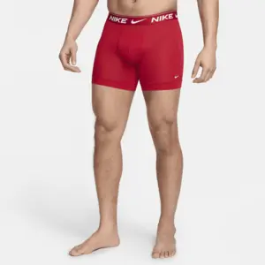 Nike Men's Dri-fit Ultra Comfort Boxer Briefs (3-pack) Red