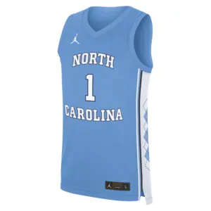 JORDAN North Carolina Tar Heels Replica College Basketball Jersey - Blue