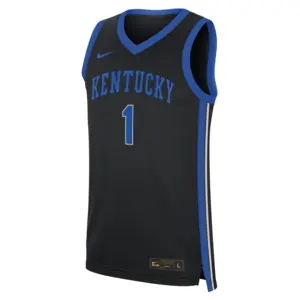 Nike Kentucky Wildcats Replica Basketball Jersey - Black