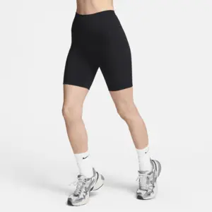 High-waisted running shorts with pockets