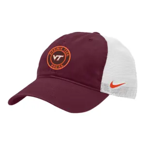 Nike Virginia Tech Heritage86 College Trucker Hat - Red