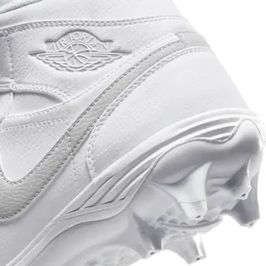 JORDAN 1 Mid Td Football Cleat - White
