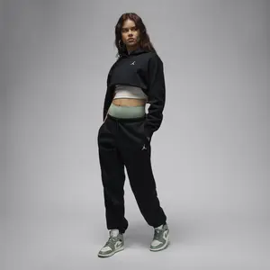 JORDAN Brooklyn Fleece Pants - Black