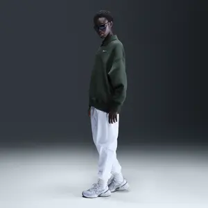Nike Sportswear Phoenix Fleece Oversized 1/4-zip Polo - Green