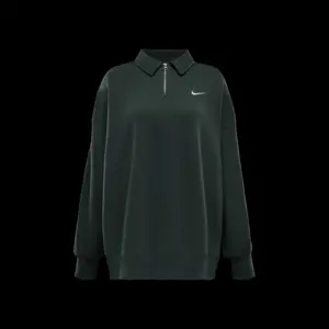 Nike Sportswear Phoenix Fleece Oversized 1/4-zip Polo - Green