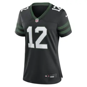 Nike Joe Namath New York Jets Nfl Game Football Jersey - Black
