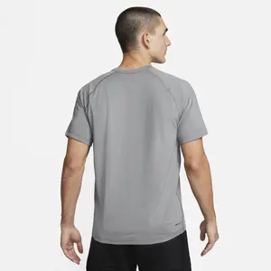 Nike Ready Dri-fit Short-sleeve Fitness Top - Grey