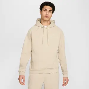 Nike Primary Fleece Dri-fit Uv Pullover Hoodie - Brown