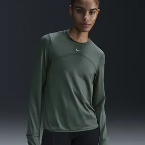 Nike Dri-fit Swift Element Uv Crew-neck Running Top