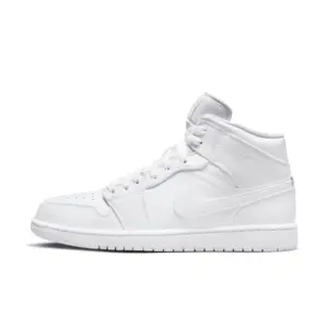 JORDAN 1 Mid Shoes - White