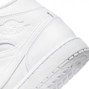 JORDAN 1 Mid Shoes - White