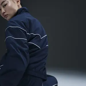 Nike Windrunner Loose Uv Woven Full-zip Jacket - Blue