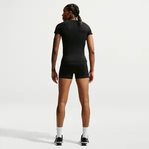 Nike Pro Sculpt High-waisted 3" Biker Shorts - Black